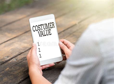 Conceptual Display Costumer Value Business Showcase Amount Of Benefits Which Clients Get From