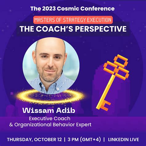 Masters Of Strategy Execution The Coachs Perspective Cosmic Conference