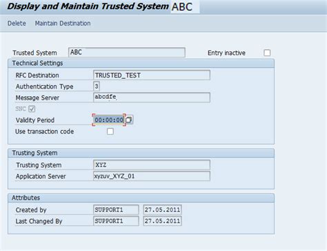 Sap Tutorials Trusted Rfc Creation Step By Step Procedure