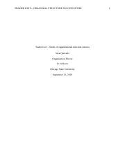 Trader Joe S Study Of Organizational Structure Success Sara Quevedo Docx TRADER JOE S