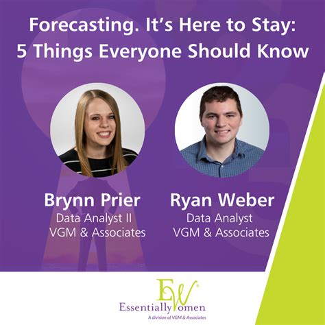 Forecasting Its Here To Stay 5 Things Everyone Should Know