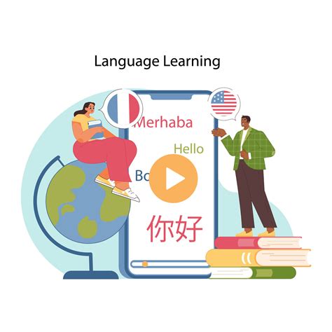 Global Linguistics Concept Flat Vector Illustration 41170206 Vector