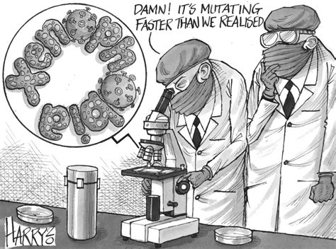 Mutating Virus Reditorialcartoons