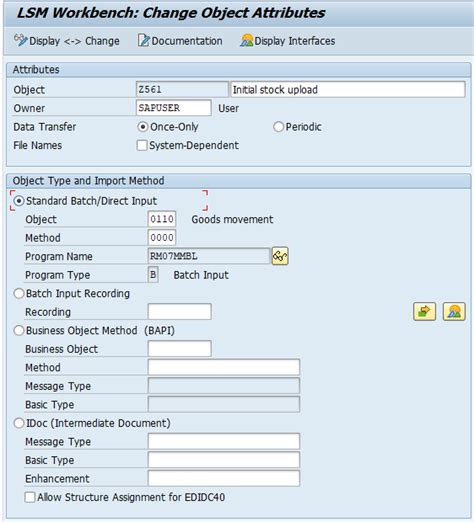 Initial Stock Upload Through LSMW SAP Community