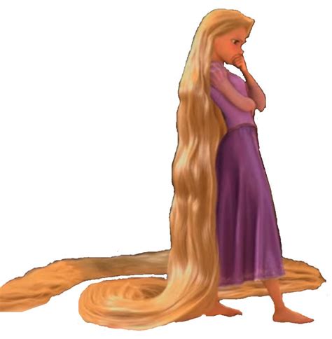 Rapunzel Thinking Render By Adamhatson On Deviantart