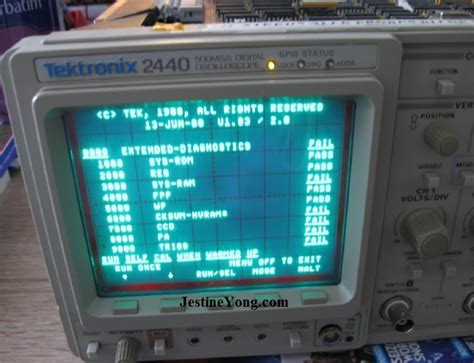 Tektronix 2440 Oscilloscope Repair Electronics Repair And Technology News