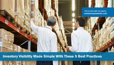 Inventory Visibility Made Simple With These 5 Best Practices Oneerp