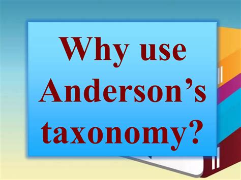 Anderson Taxonomy Pptx