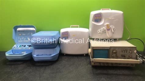 Mixed Lot Including 1 X Medix Hi Flo Nebulizer Powers Up 2 X Medix Ac 2000 Nebulizers Both