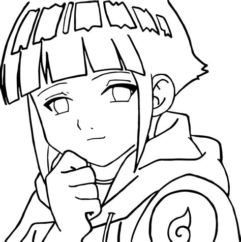Dibujos De Hinata Hyuga Para Colorear Aniyuki Com