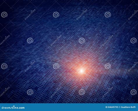 Binary Code 3d Background Stock Illustration Illustration Of Code