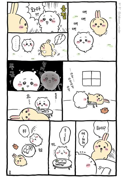 먼가 작고 귀여운 번역 On Twitter 🐰 치이카와 번역 우사기