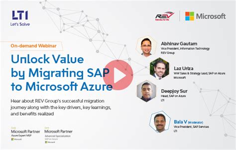SAP To Microsoft Azure LTIMindtree