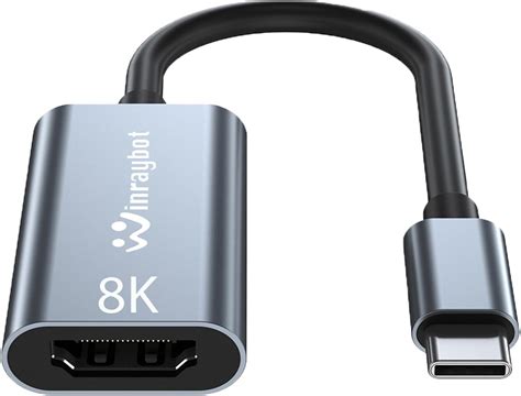 Amazon Com Eluteng Usb C Female To Hdmi Male Adapter Uni Directional Type C Source To