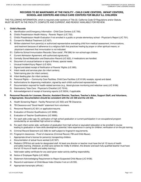 Lic311a Form ≡ Fill Out Printable Pdf Forms Online