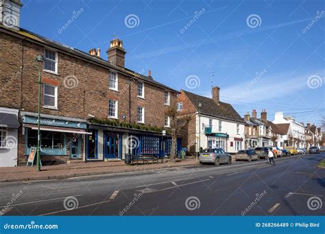 View Of Historical Buildings In The Village Of Lindfield West Sussex On