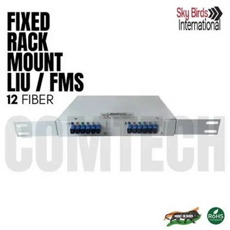 12 Port Fixed Type Rack Mount Odf Model Name Number 12F FXD RM LIU At
