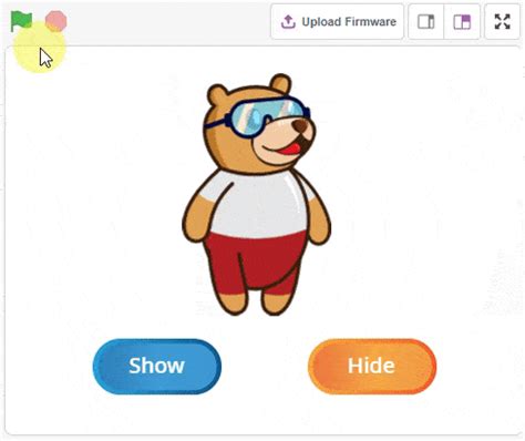 Show And Hide Example Project