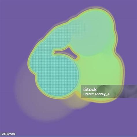 추상 디자인의 디지털 일러스트레이션 보라색 배경에 청록색의 유기적 모양 3d 렌더링 0명에 대한 스톡 사진 및 기타 이미지 0명 3차원 형태 가상현실 Istock