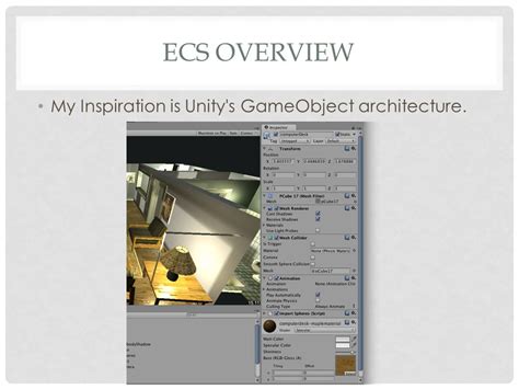 Plus Factories Entity Component Systems Ecs Overview My Inspiration Is