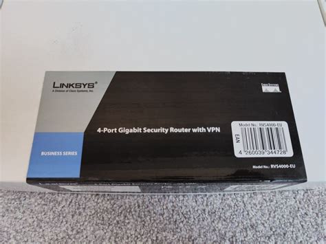 Linksys Port Gigabit Security Router mit VPN RVS EU Gebraucht in Neftenbach für CHF