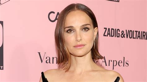 Natalie Portman In An Ethereal Sheer Red Gown Will Leave You Stunned Hello