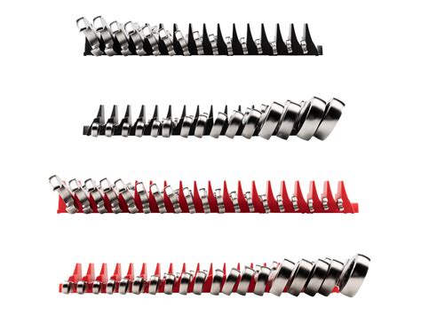 34 Piece Flex Ratcheting Combination Wrench Set With Organizer Tekton