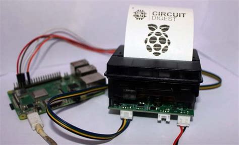 Interfacing Thermal Printer With Raspberry Pi To Print Text Images Barcodes And Qr Codes