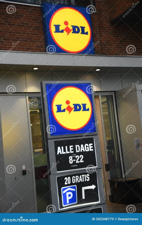 German Lidl Grocery Store In Danish Capital Copenhagen Editorial Stock Image Image Of Union
