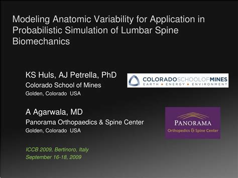 PPT Statistical Shape Modeling Probabilistic Methods PowerPoint