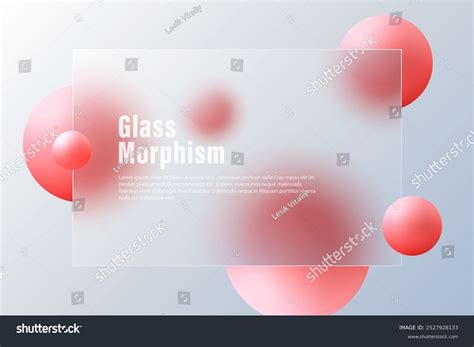 690 Glass Morphism Red Stock Vectors And Vector Art Shutterstock