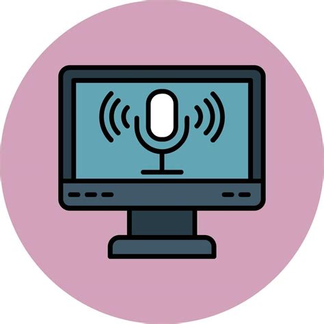 Voice Assistant Vector Icon 20489335 Vector Art At Vecteezy