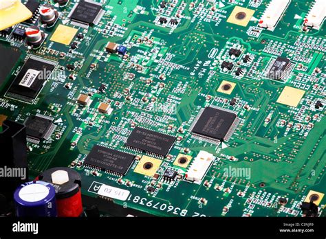 Computer Hardware Components Stock Photo Alamy