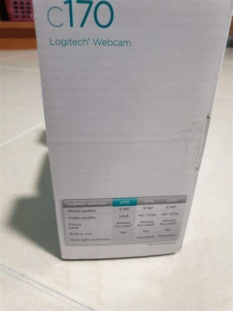 Logitech Webcam C170 Brand New Computers And Tech Parts And Accessories