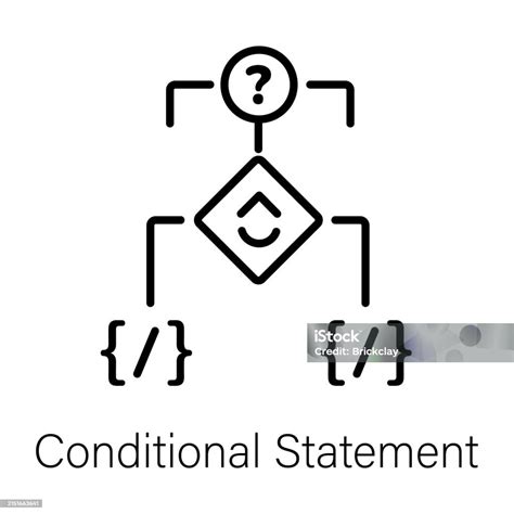 Conditional Statement Stock Illustration Download Image Now Coding
