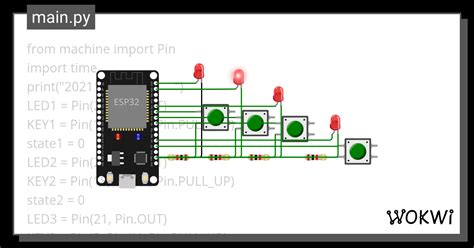Micropython Blink Esp32 Copy Wokwi Esp32 Stm32 Arduino Simulator