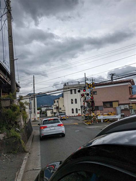 新倉第二踏切 富士急行大月線 ゆうの踏切ツアー