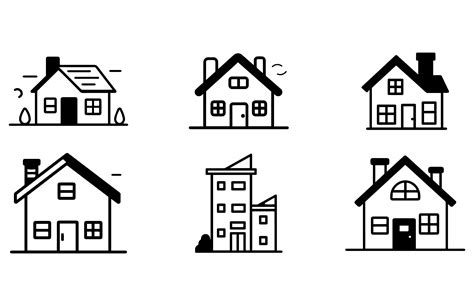 House Vector Icon House Icon Set Graphic By Unique Design Team