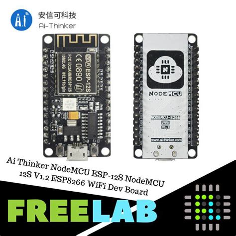 Jual Ai Thinker NodeMCU ESP 12S NodeMCU 12S V1 2 ESP8266 WiFi Dev Board Shopee Indonesia
