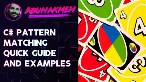 C Pattern Matching Quick Guide And Examples Khalid Abuhakmeh
