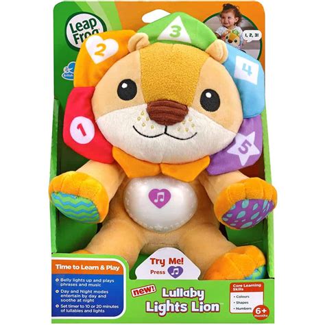 Leapfrog Lullaby Lights Lion Plush Toy The Model Shop