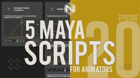 5 Maya Scripts For Animators Maya Script 3ds Max Tutorials