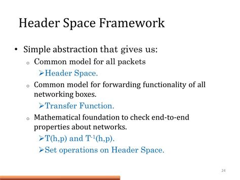 PPT Header Space Analysis Static Checking For Networks Kazemian