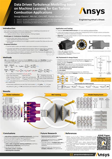 Pdf Poster Data Driven Turbulence Modelling Based On Machine