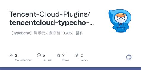 Github Tencent Cloud Pluginstencentcloud Typecho Plugin Cos 【typeecho】腾讯云对象存储（cos）插件