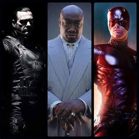 Kingpin Daredevil Punisher Netflix MCU Vs Kingpin Daredevil 2003 Movie Punisher Punisher