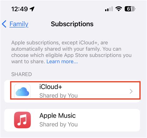 how to share icloud storage using iphone ipad or mac the mac observer