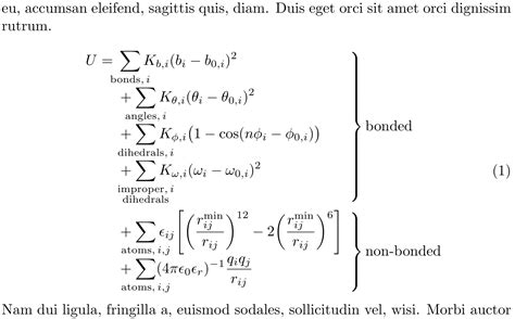 arrays display math gets typeset as inline math tex latex stack