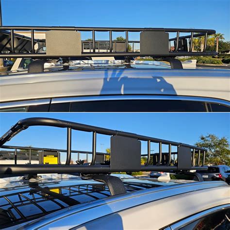 Saremas Portaequipajes De Aluminio Para Cadillac Xt5 2017 2023 Portaequipajes De Techo Con