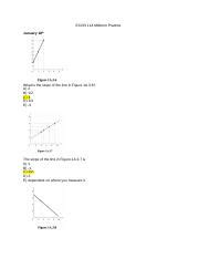 ECON 114 Midterm Docx ECON 114 Midterm Practice January 18th What Is The Slope Of The Line In